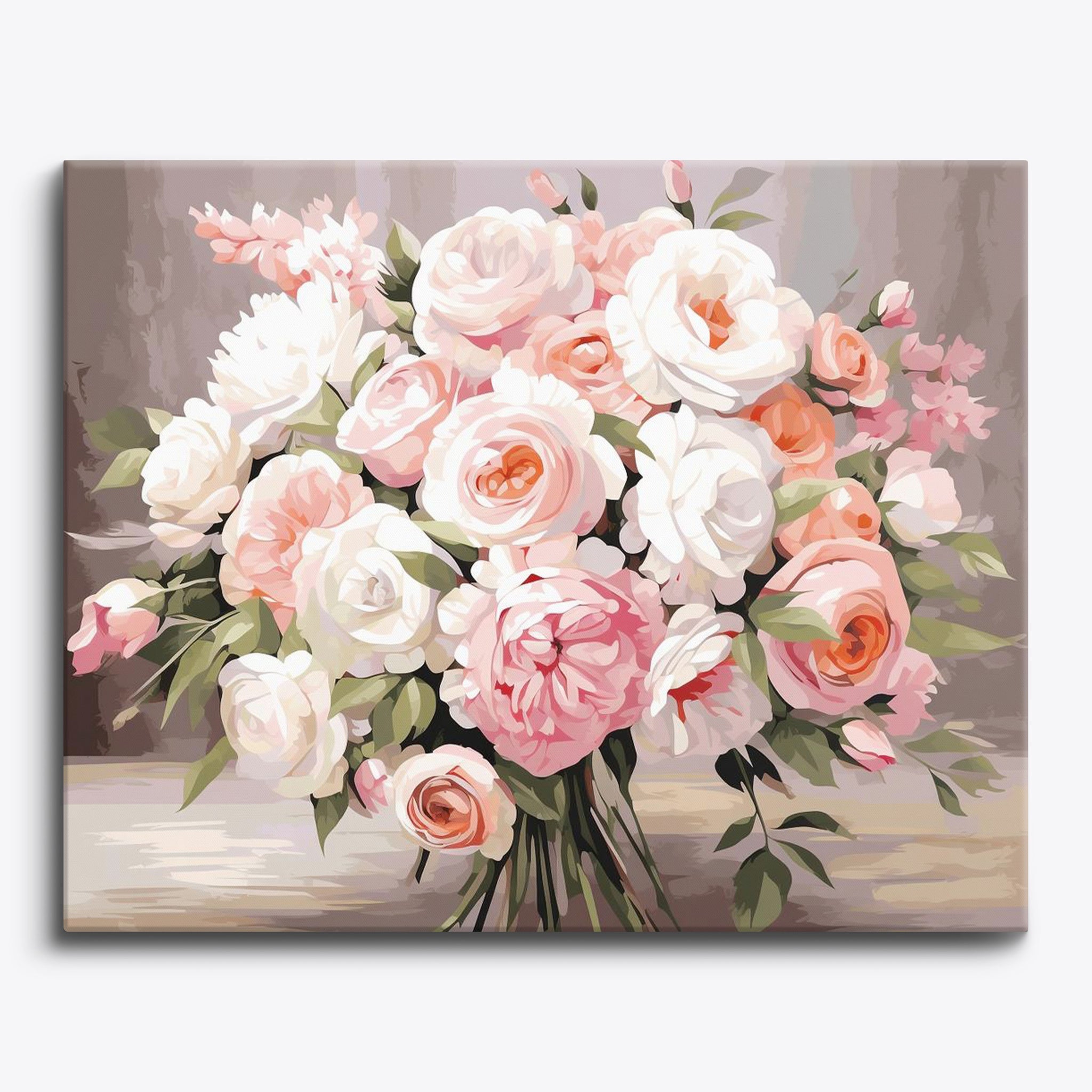 Rose Bouquet | Paint by Numbers Kit by Craftoria