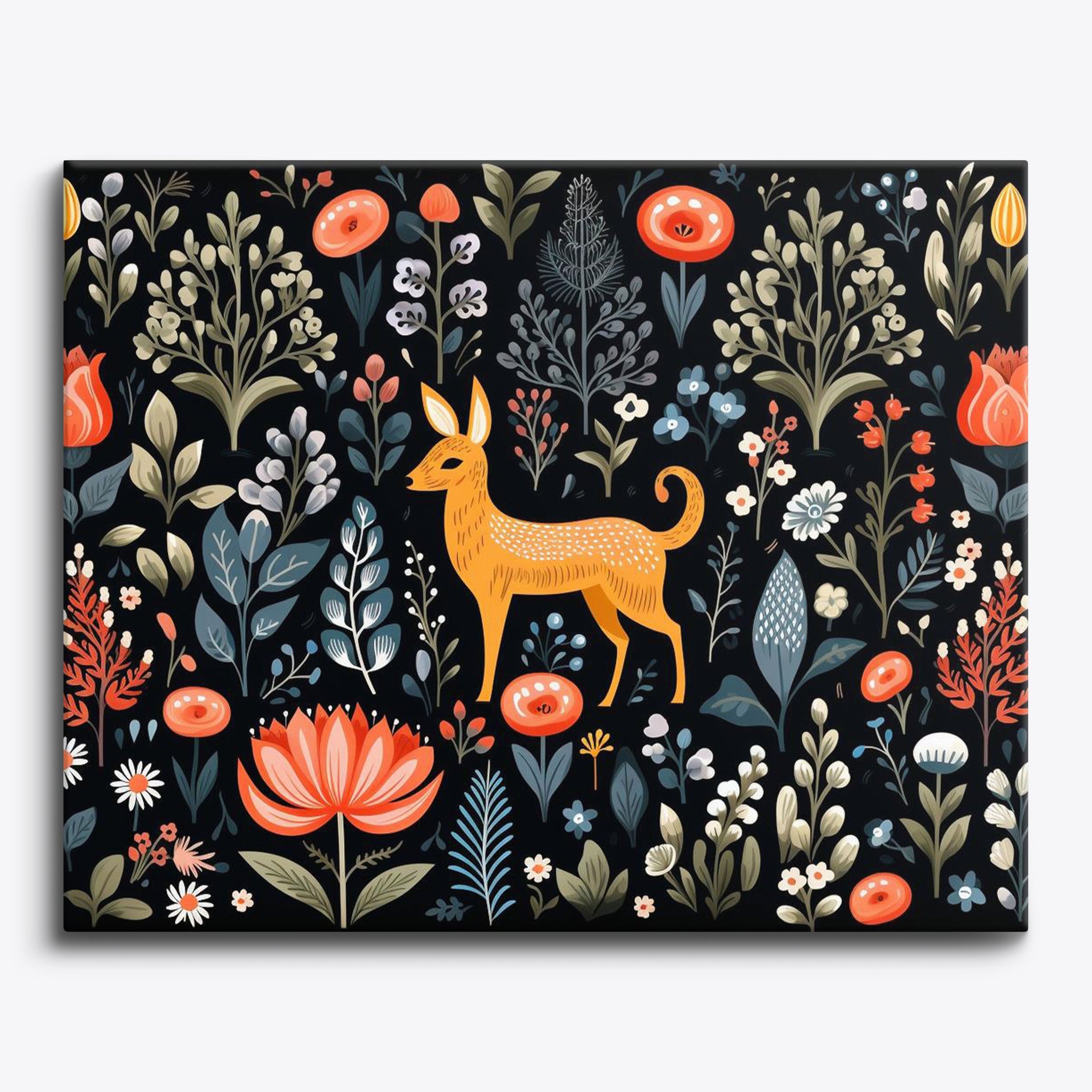 Whimsical Gardens | Paint by Numbers Kit by Craftoria