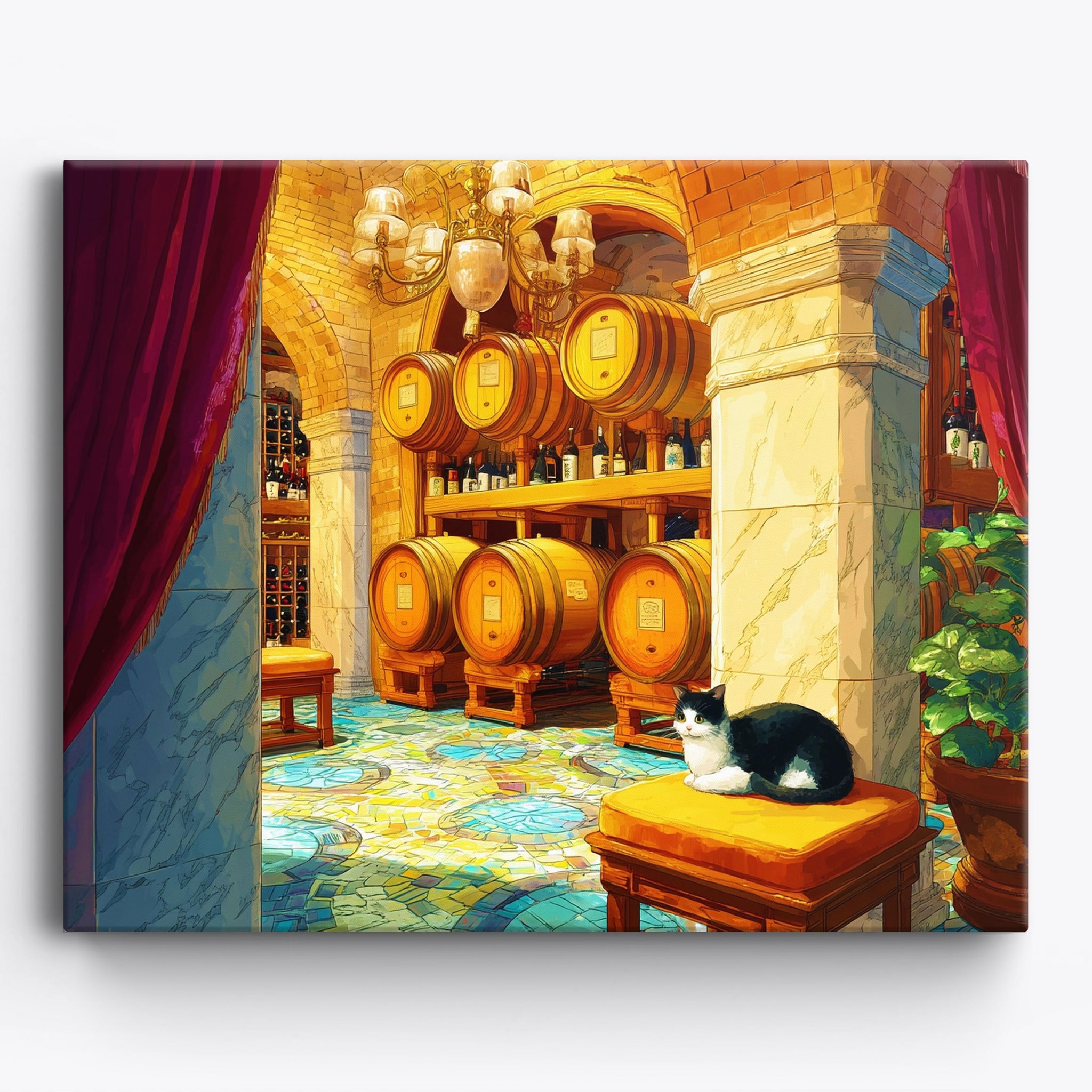 Mystique Cellar | Paint by Numbers Kit by Craftoria
