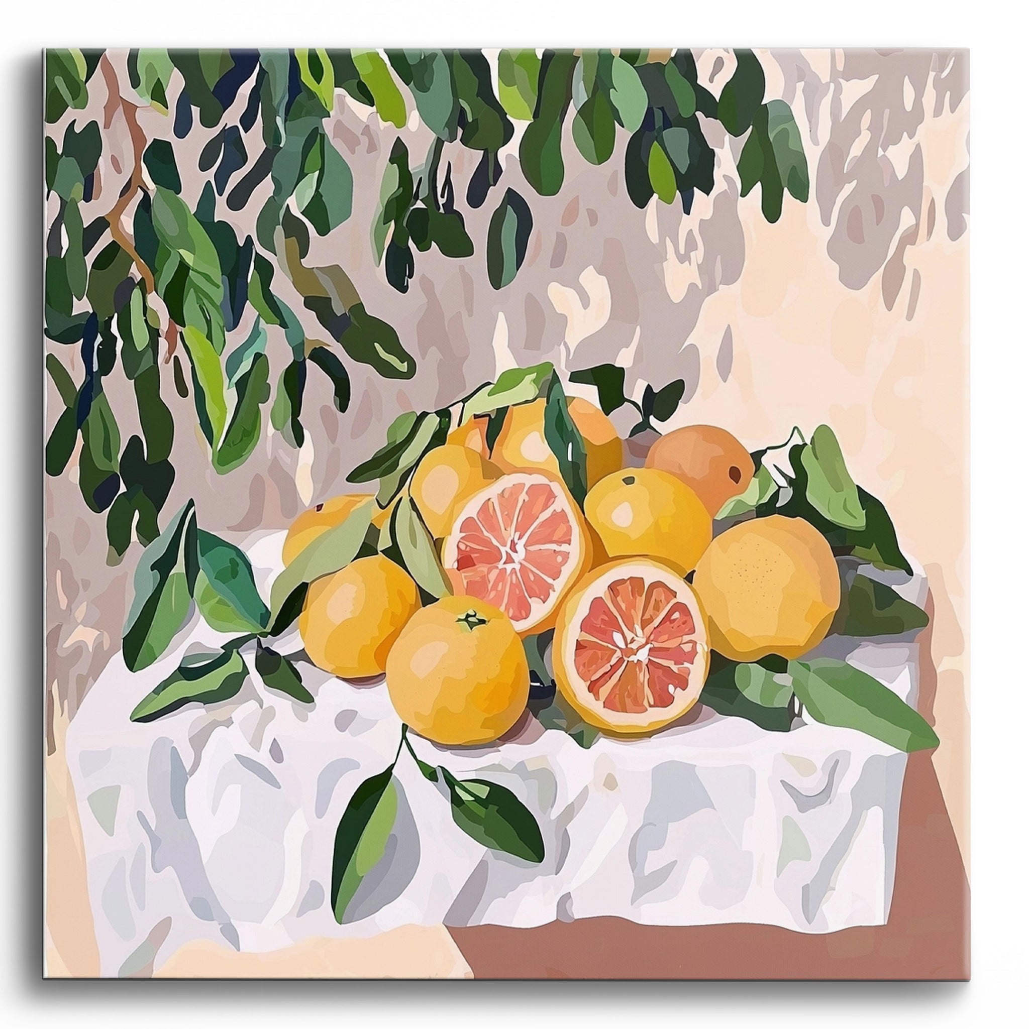 Sweet Citrus | Paint by Numbers Kit by Craftoria