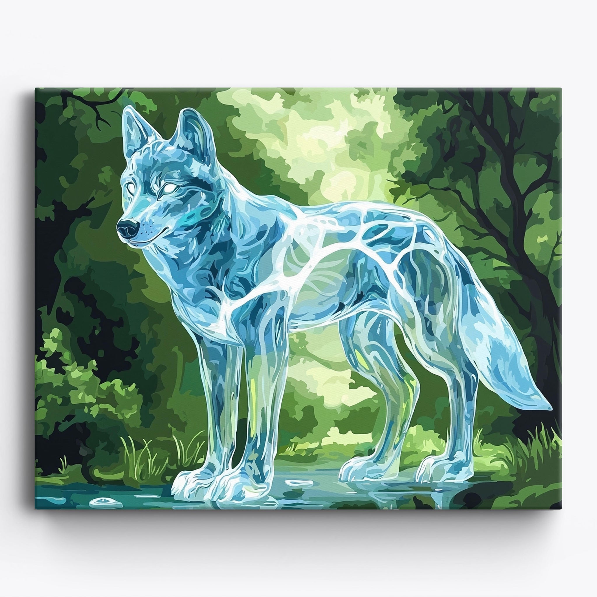 Glass Guardian | Paint by Numbers Kit by Craftoria