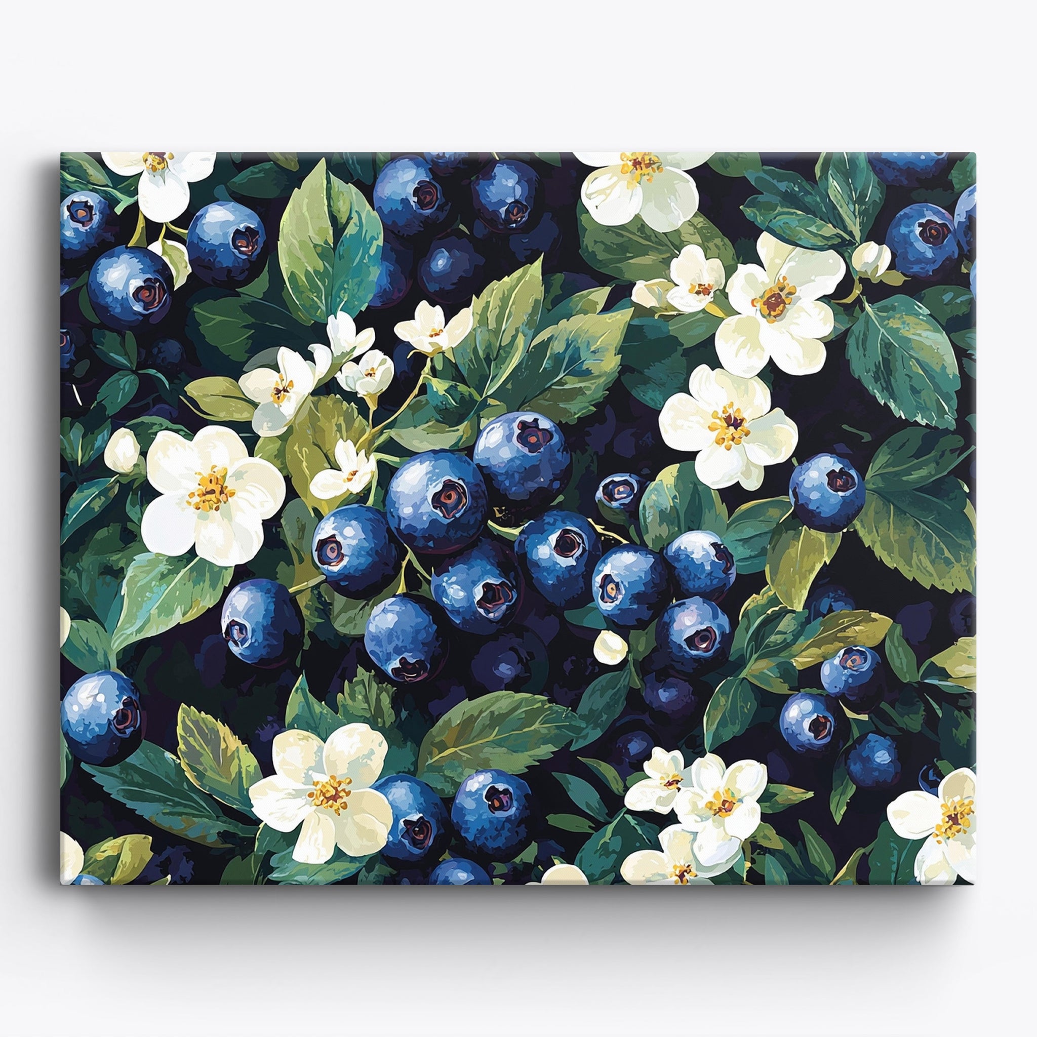 Blueberry Bliss | Paint by Numbers Kit by Craftoria