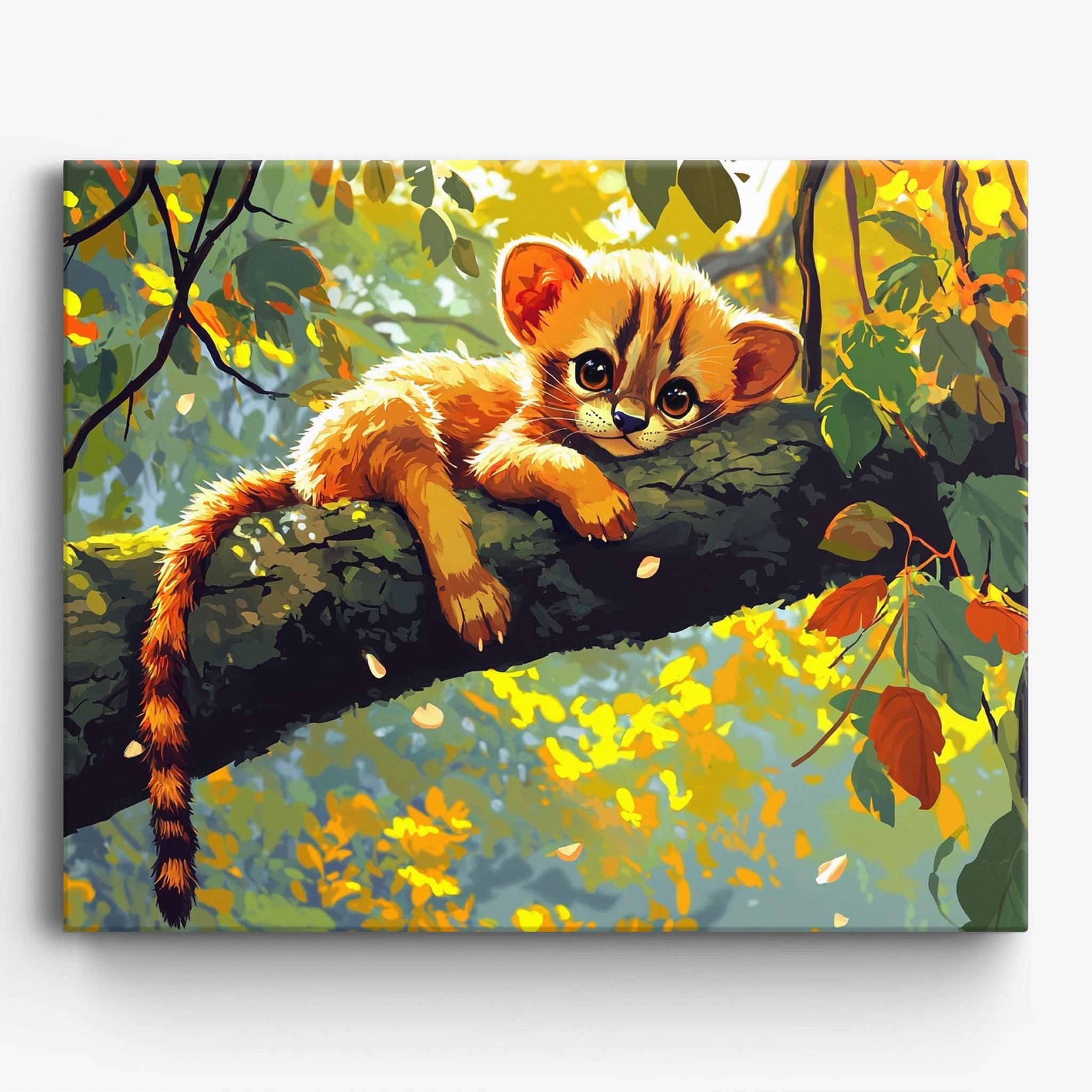 Fossa Dawn | Paint by Numbers Kit by Craftoria
