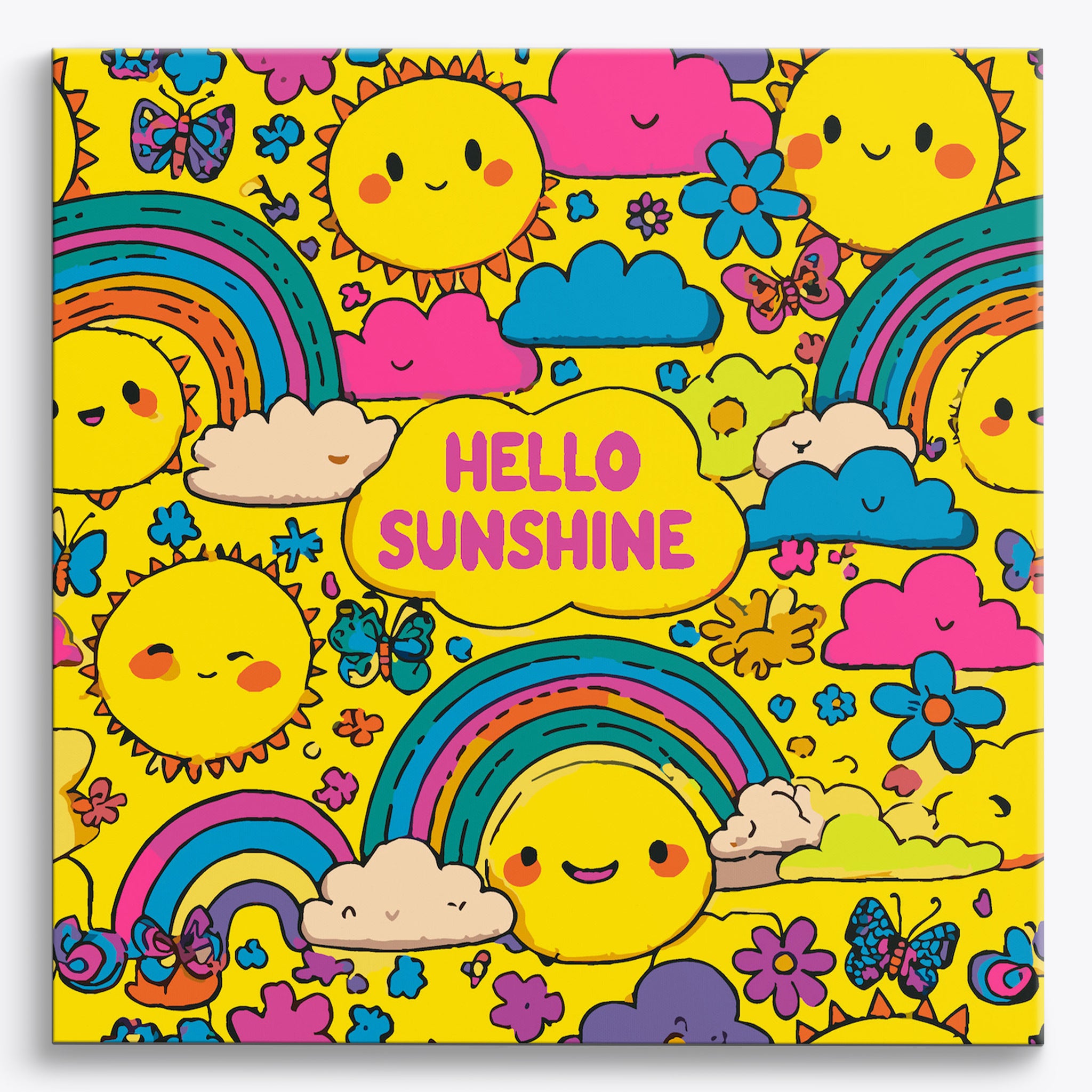Sunshine Bliss | Paint by Numbers Kit by Craftoria