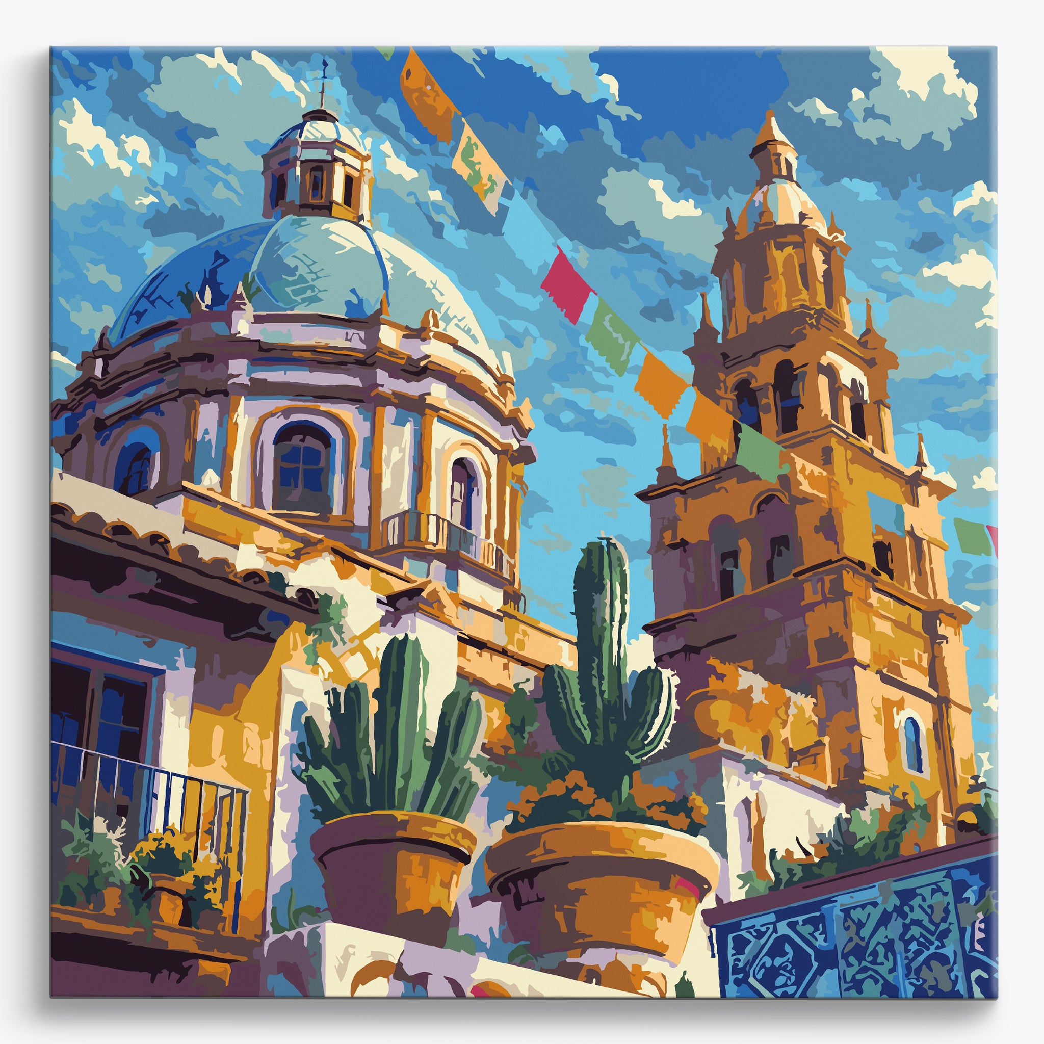 Cultural Composition | Paint by Numbers Kit by Craftoria