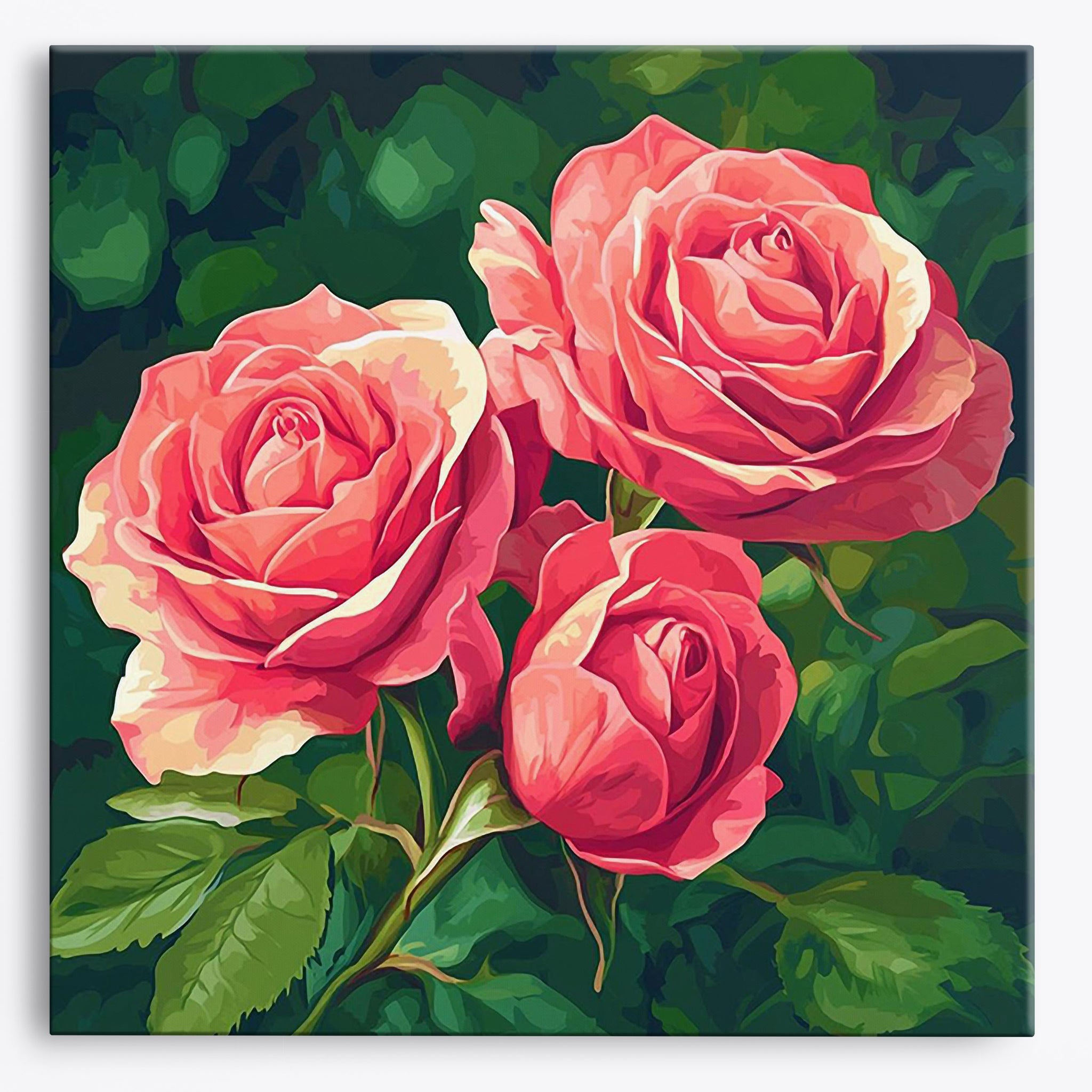 Blooming Bliss | Paint by Numbers Kit by Craftoria