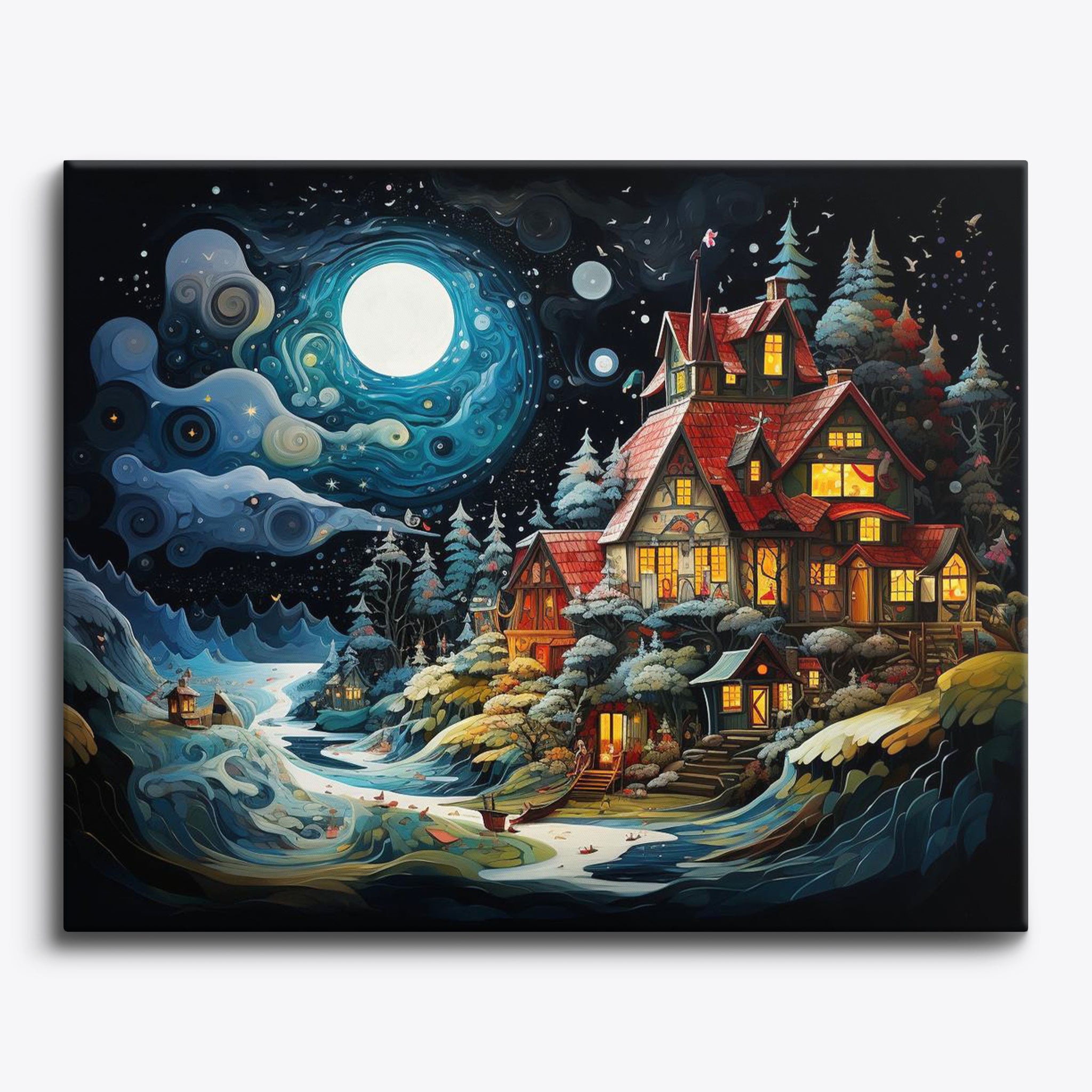 Folklore Fusion | Paint by Numbers Kit by Craftoria