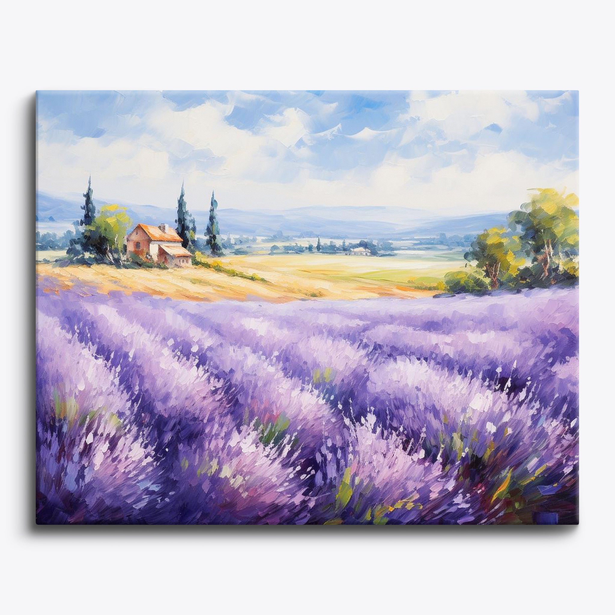 Gentle Lavender | Paint by Numbers Kit by Craftoria