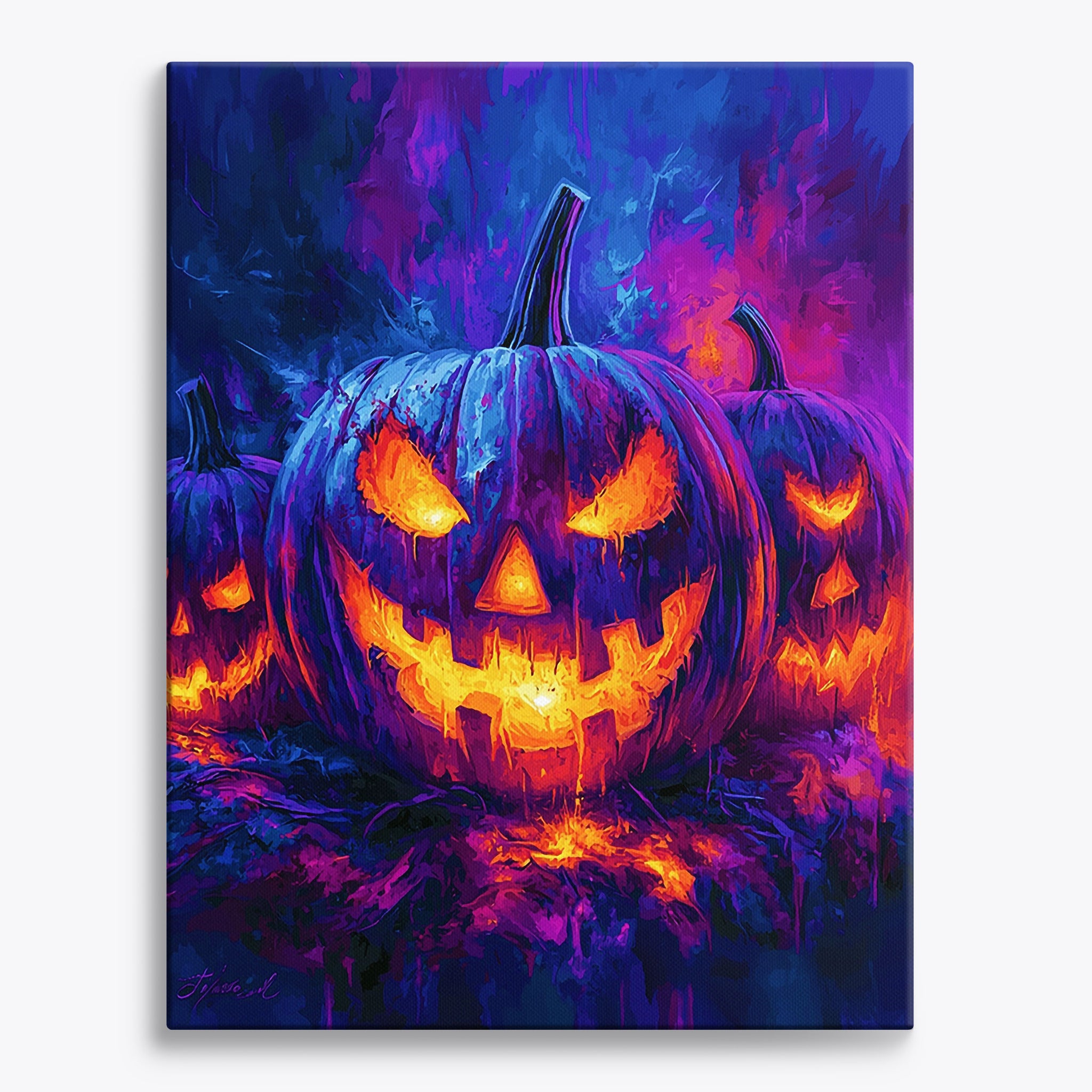 Glowing Gourds | Paint by Numbers Kit by Craftoria