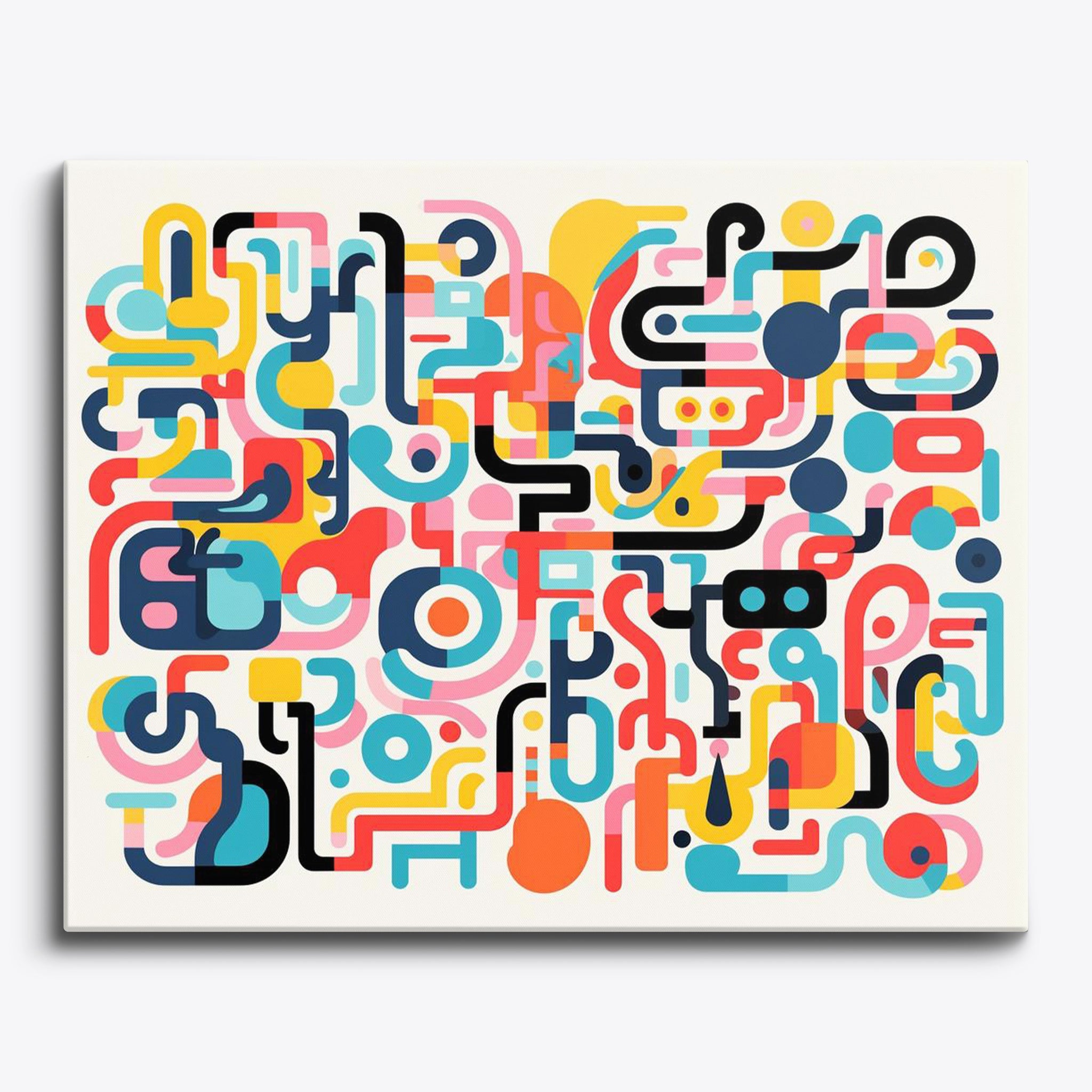 Grotesque Network | Paint by Numbers Kit by Craftoria