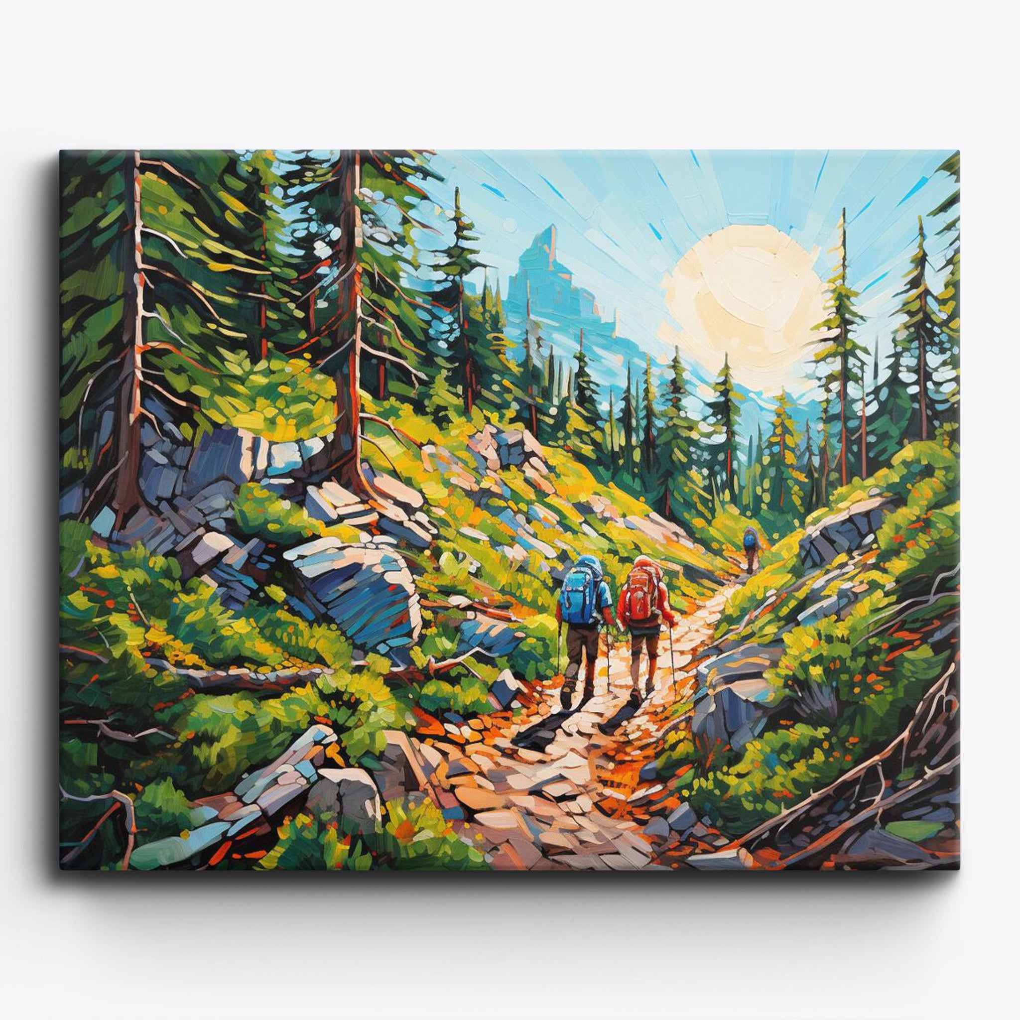 Happy Trails | Paint by Numbers Kit by Craftoria