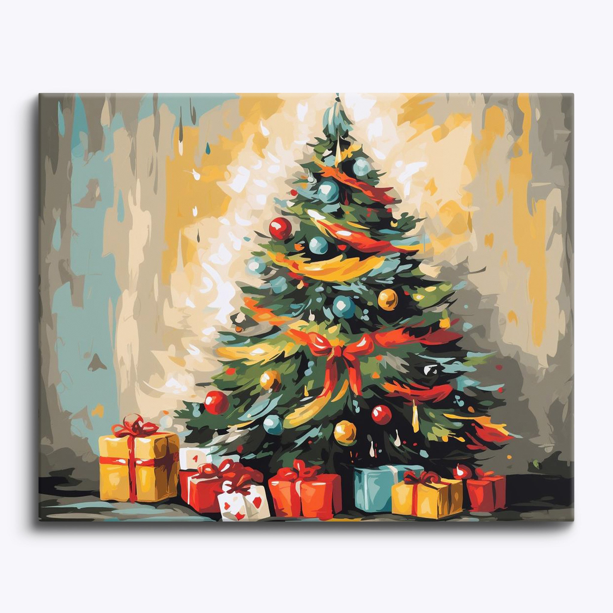 Joyful Tree | Paint by Numbers Kit by Craftoria