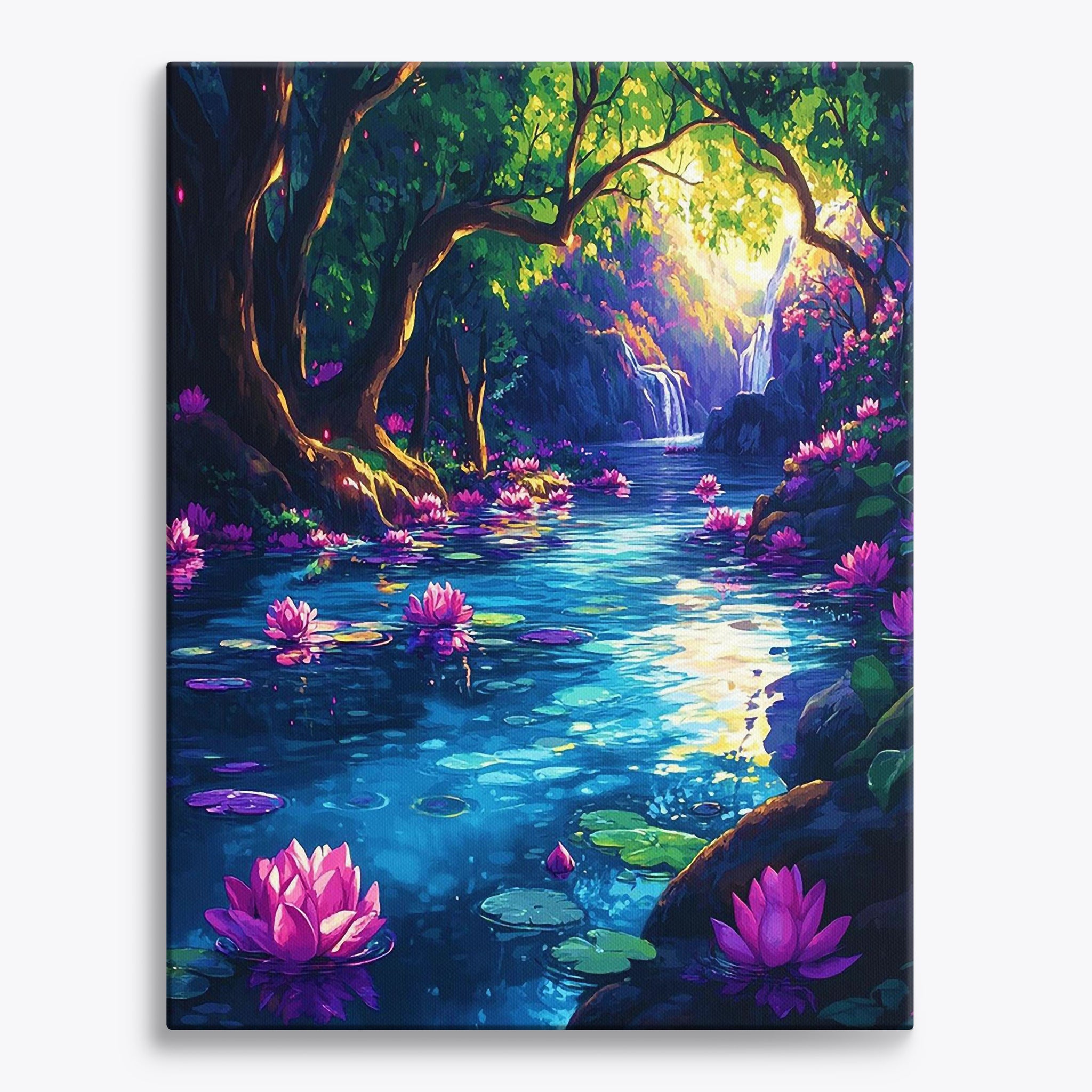 Lagoon Magic | Paint by Numbers Kit by Craftoria