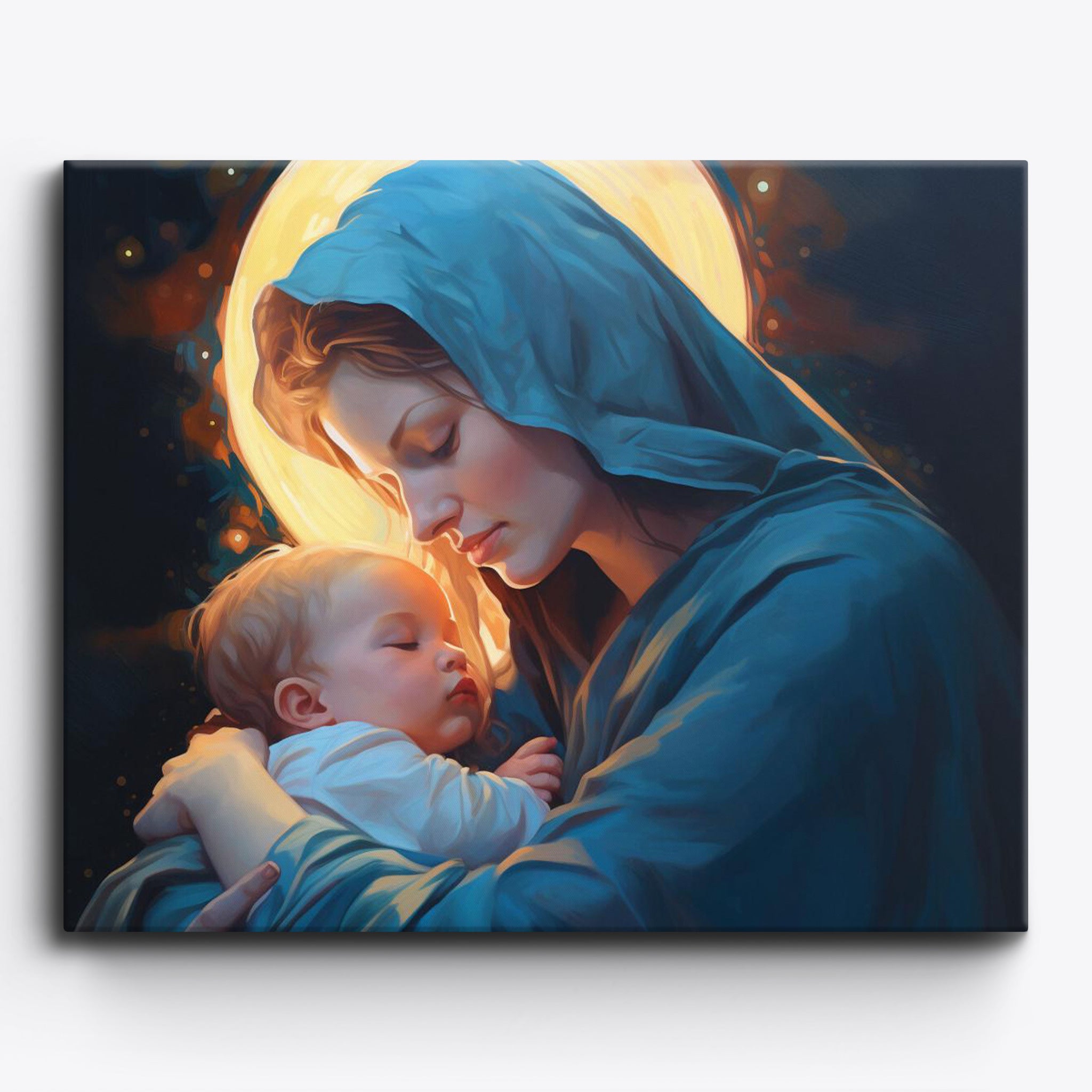 Mother Mary | Paint by Numbers Kit by Craftoria