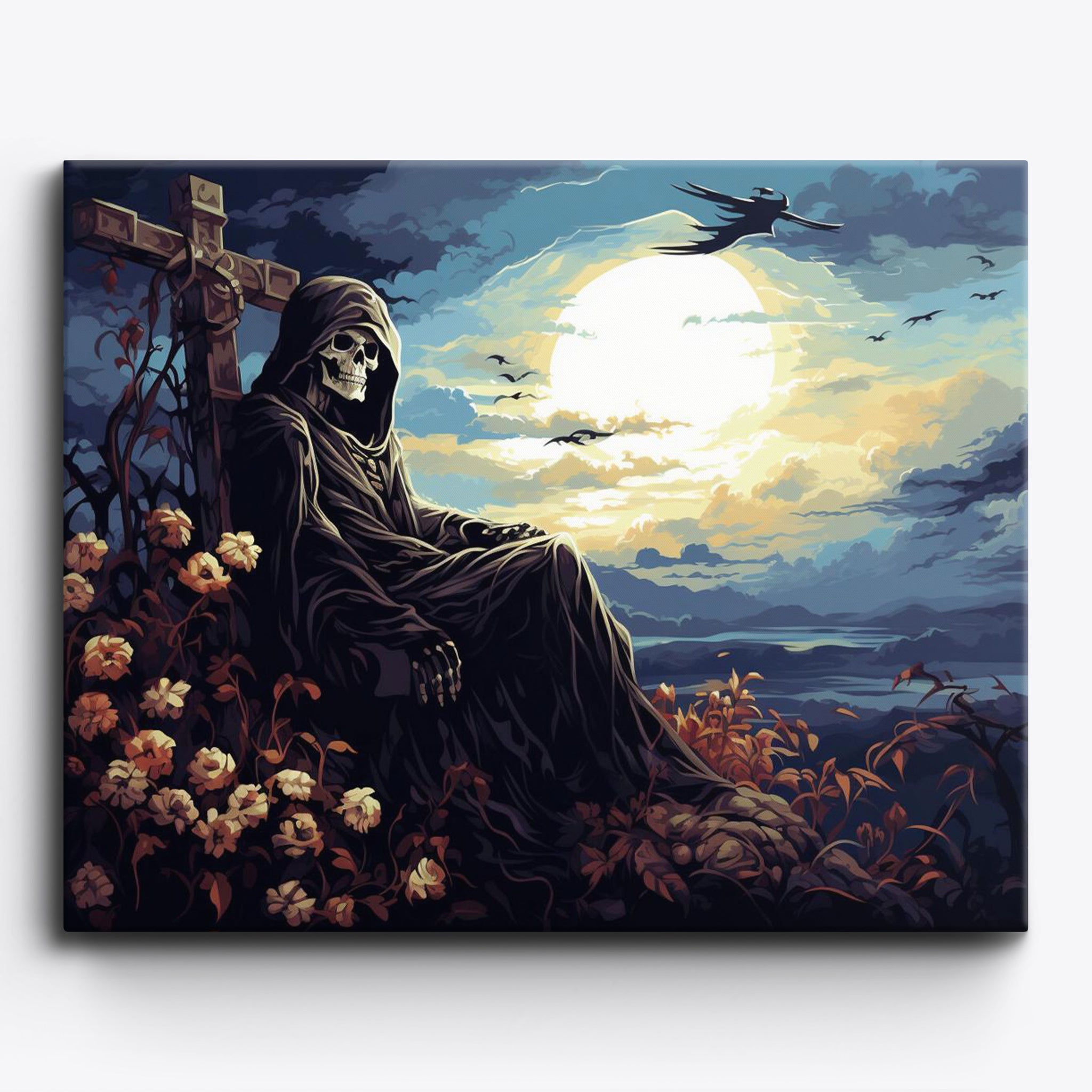 Night Reaper | Paint by Numbers Kit by Craftoria