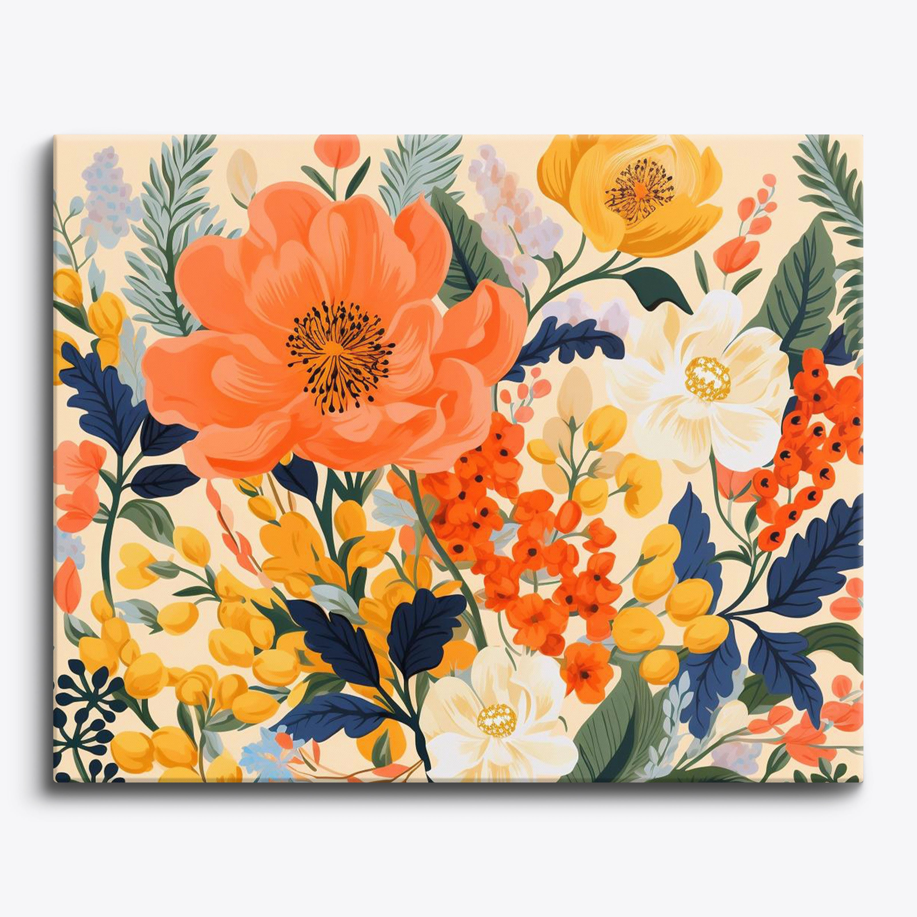 Organic Whimsy | Paint by Numbers Kit by Craftoria