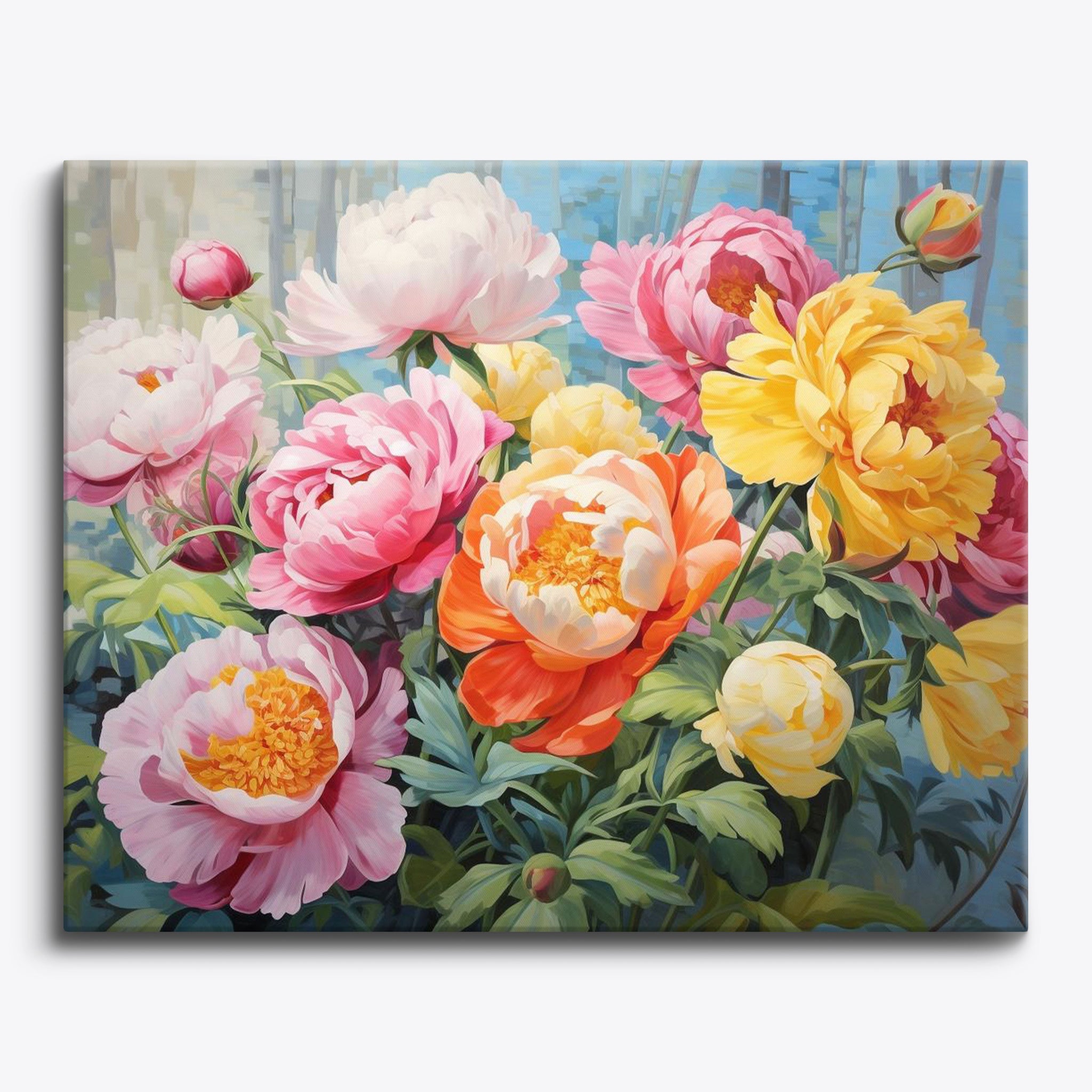 Painted Garden | Paint by Numbers Kit by Craftoria