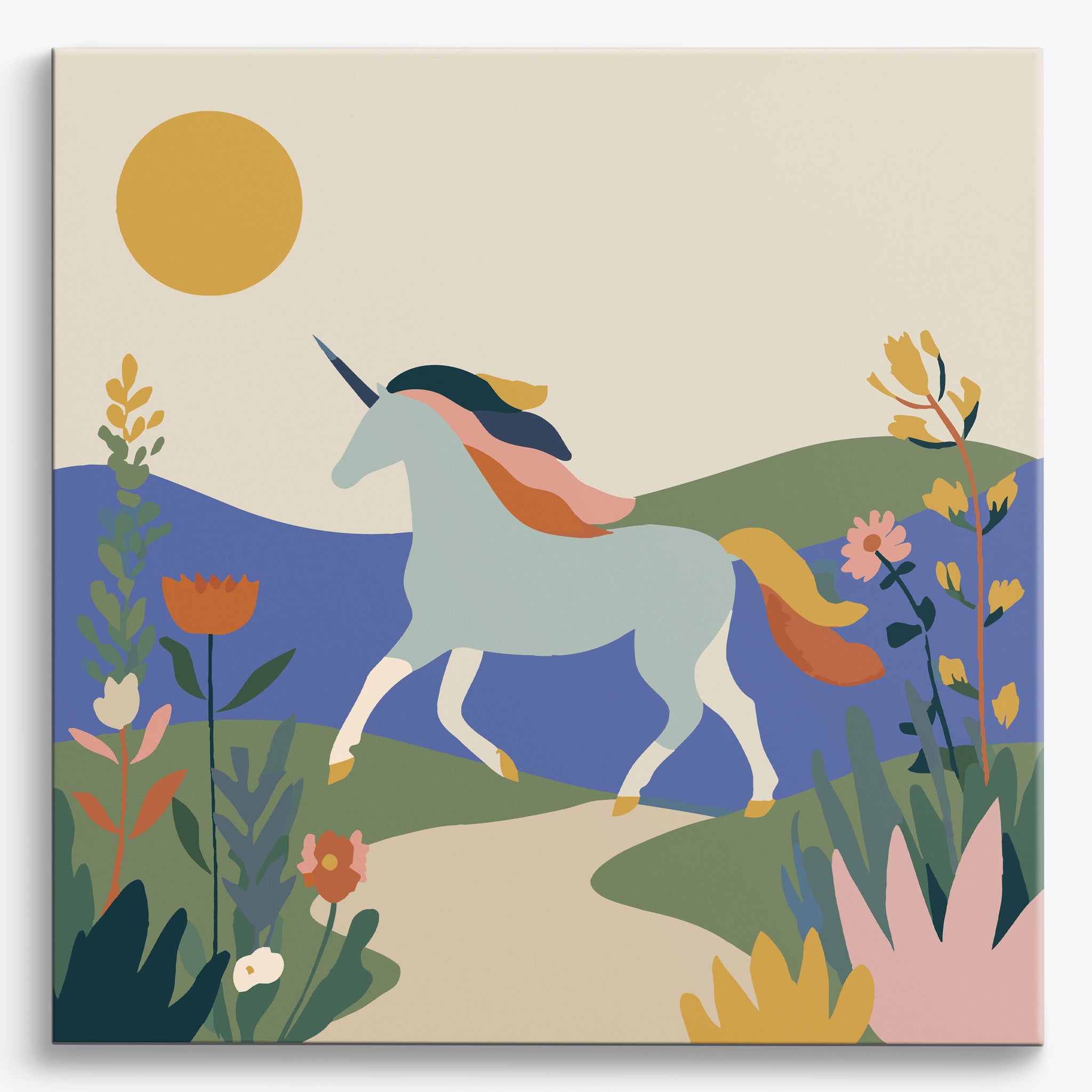 Petal Path | Paint by Numbers Kit by Craftoria