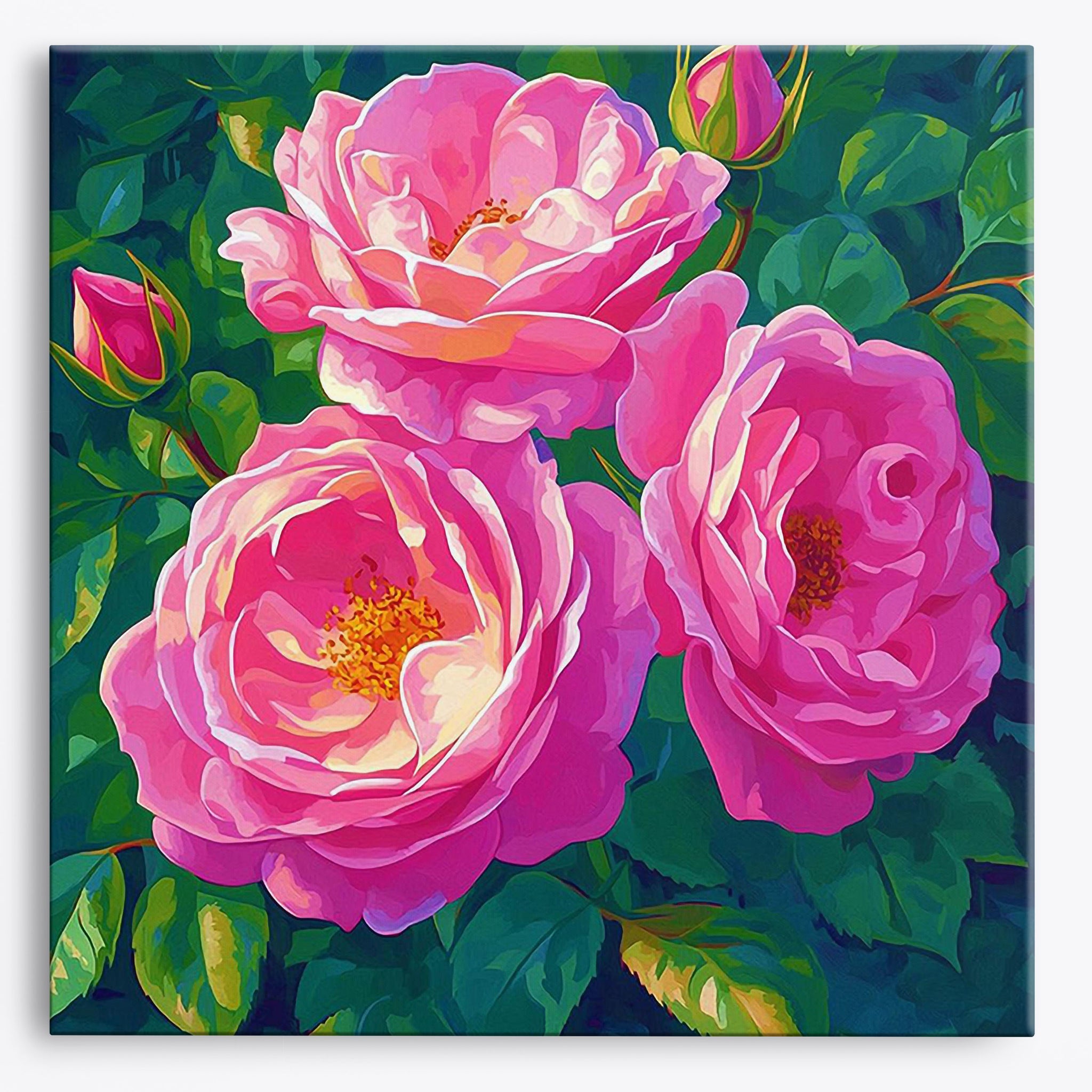 Pink Harmony | Paint by Numbers Kit by Craftoria