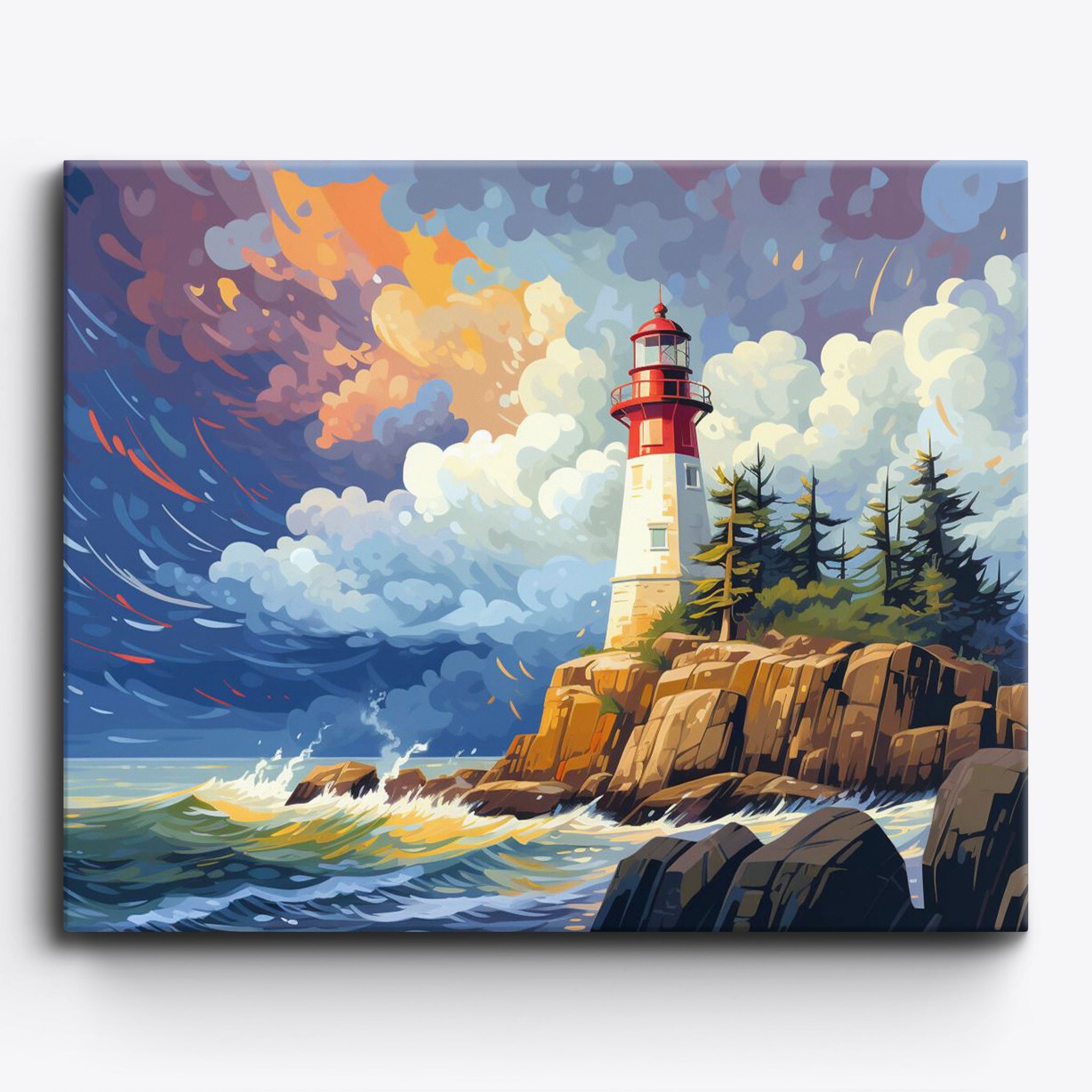 Stormbound Beacon | Paint by Numbers Kit by Craftoria