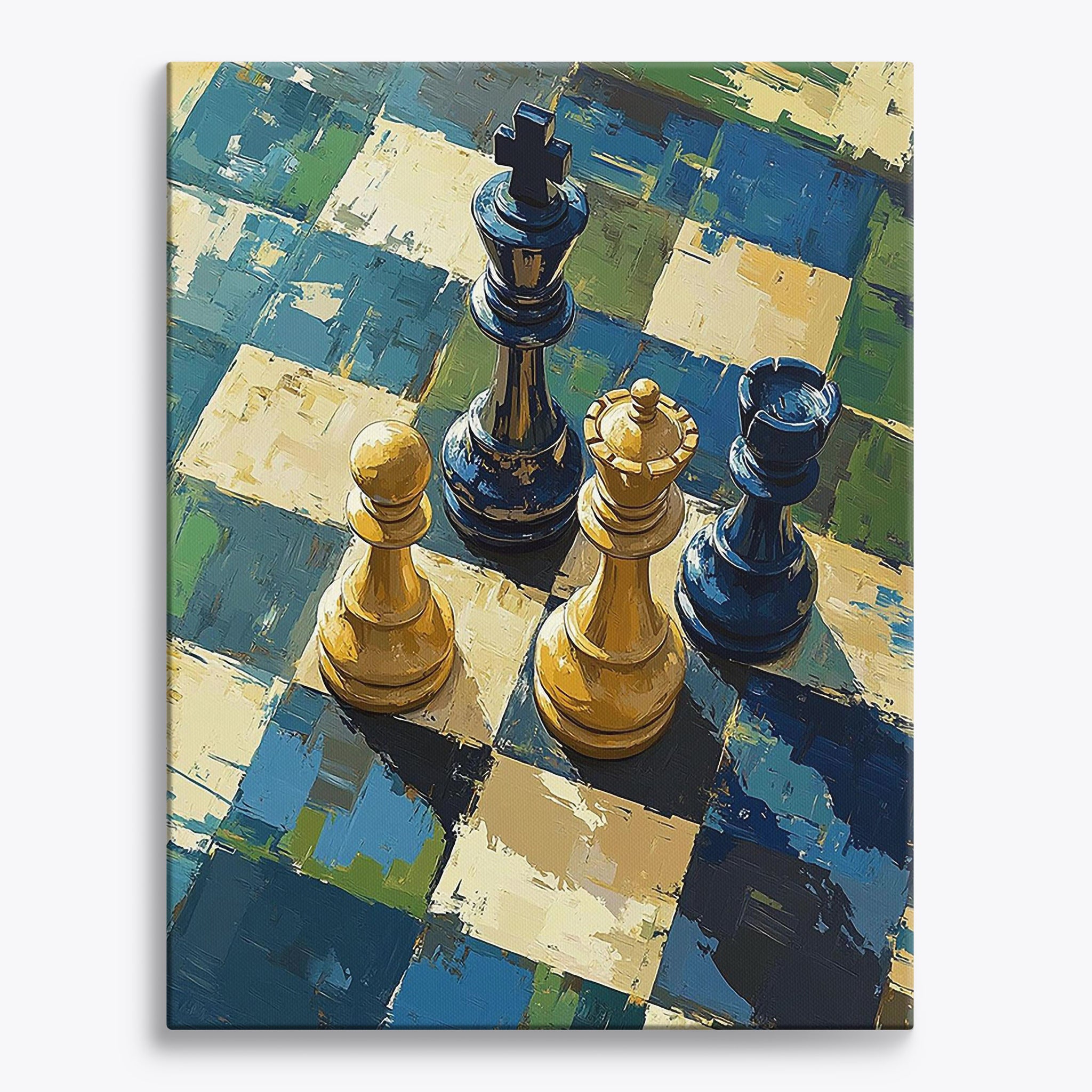 Strategic Showdown | Paint by Numbers Kit by Craftoria