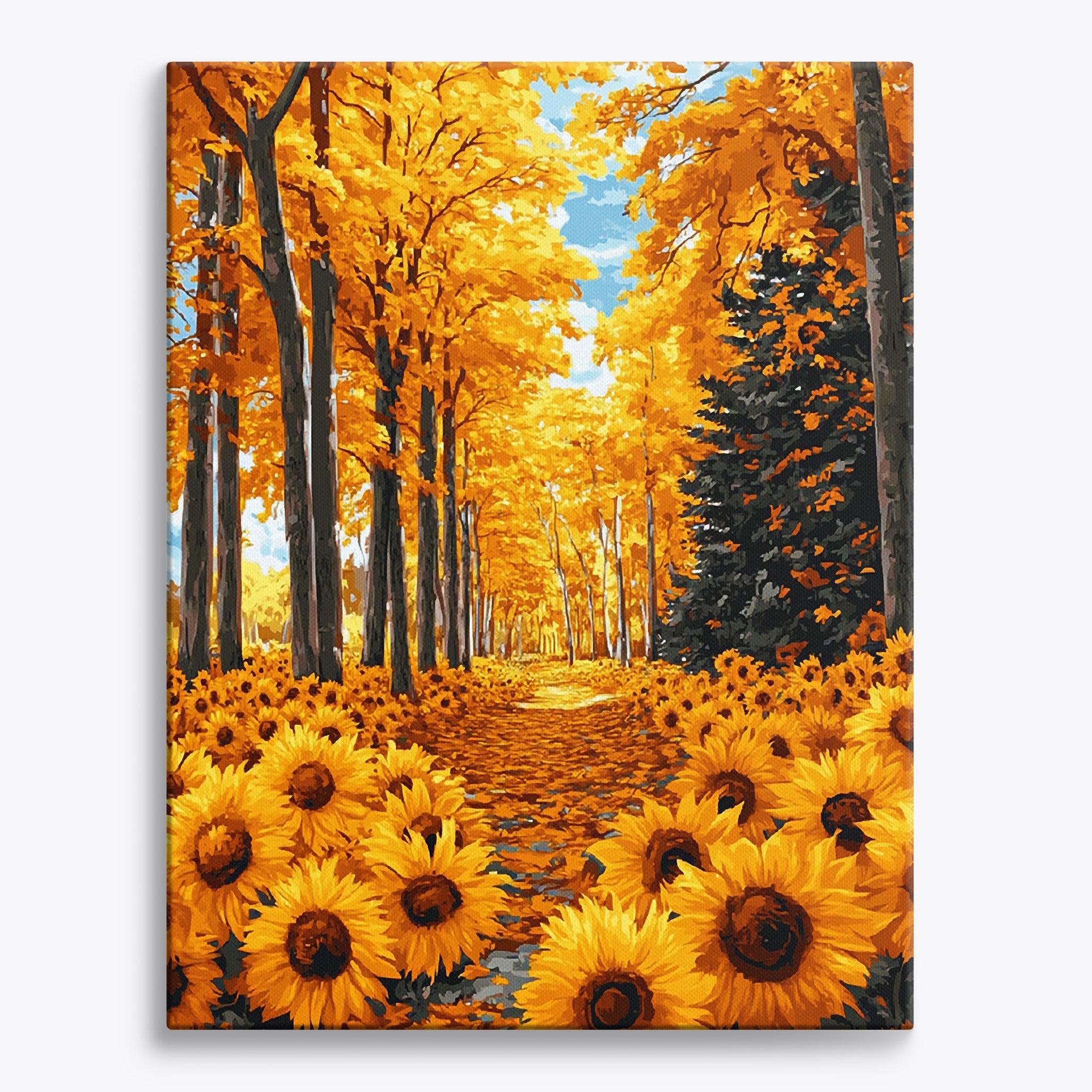 Sunlit Blossoms | Paint by Numbers Kit by Craftoria