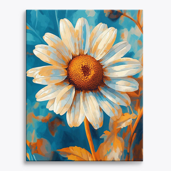 Sunlit Daisy Beauty | Paint by Numbers Kit by Craftoria