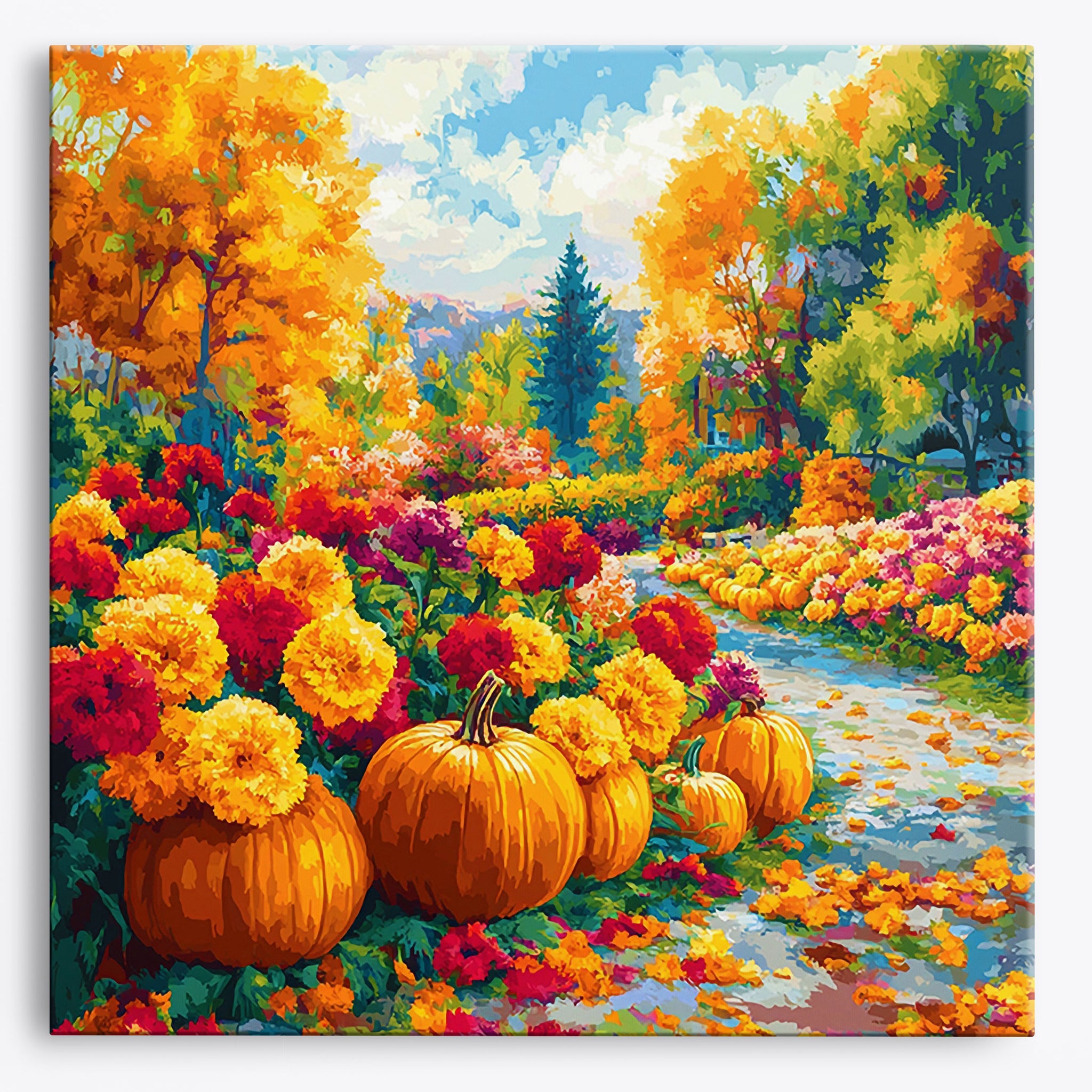 Sunlit Harvest | Paint by Numbers Kit by Craftoria