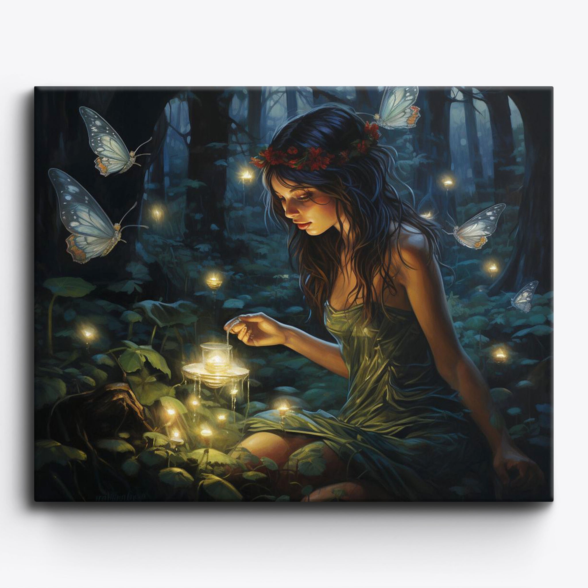 Treeland Sprite | Paint by Numbers Kit by Craftoria