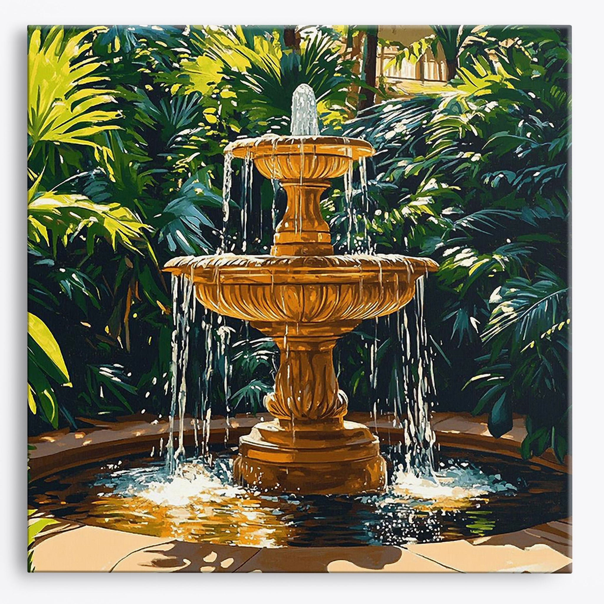 Verdant Flow | Paint by Numbers Kit by Craftoria