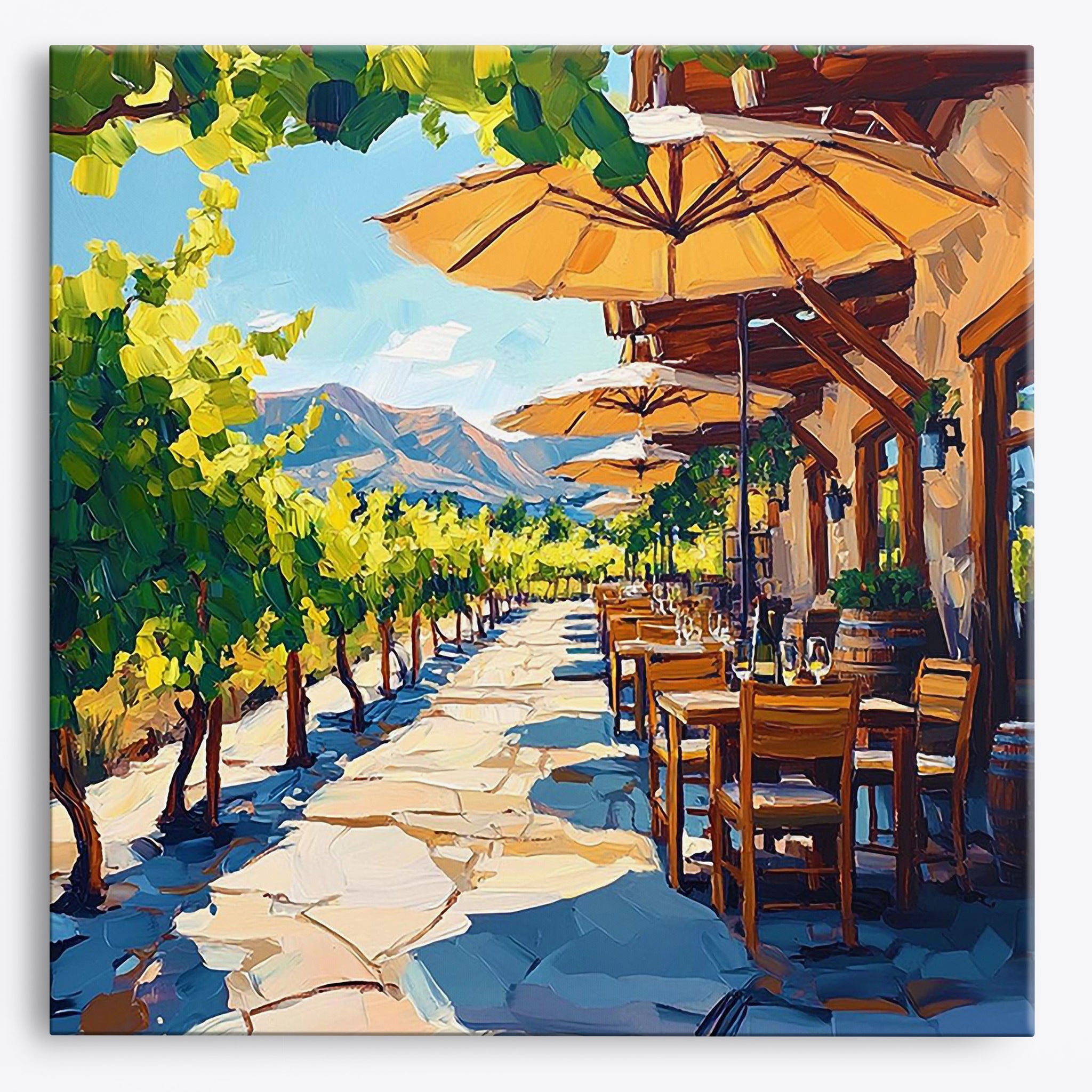 Vineyard Bliss | Paint by Numbers Kit by Craftoria
